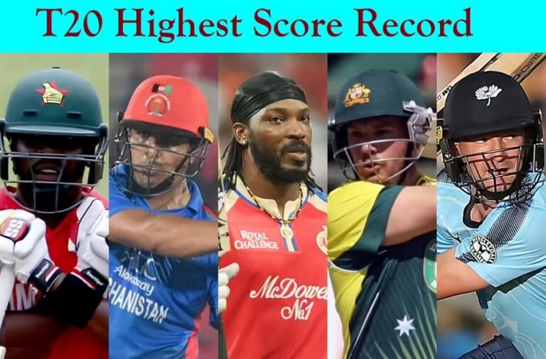 T20 Highest Score Record: Highest Team & Individual Scores